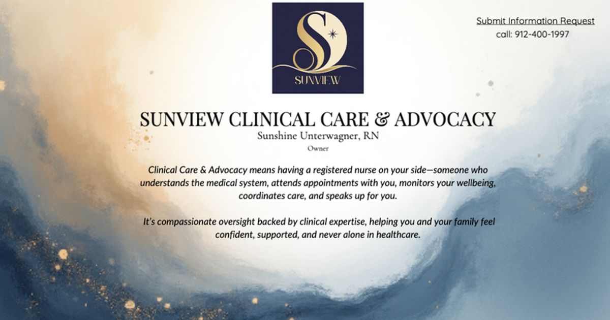 Website: Sunview Clinical Care & Advocacy